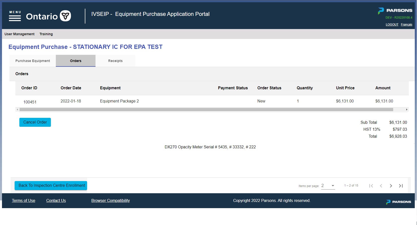 How to View Orders, Check Order Status, & Cancel Orders – Ontario VIC